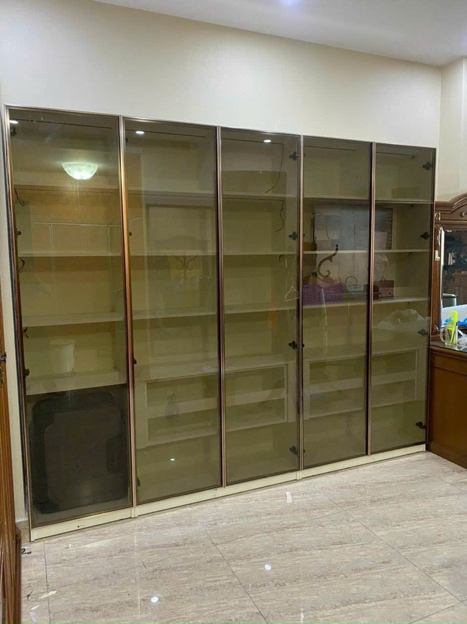 Tủ quần áo cánh kính đóng theo yêu cầu ( TACK 10 ) - Nội Thất Trâm Lâm